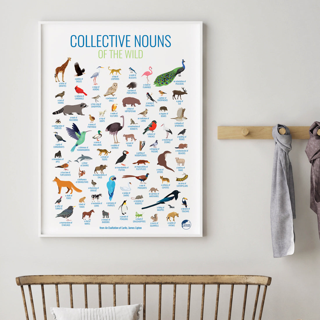 Collective Nouns Poster (Animals) – Get the Kids Outside