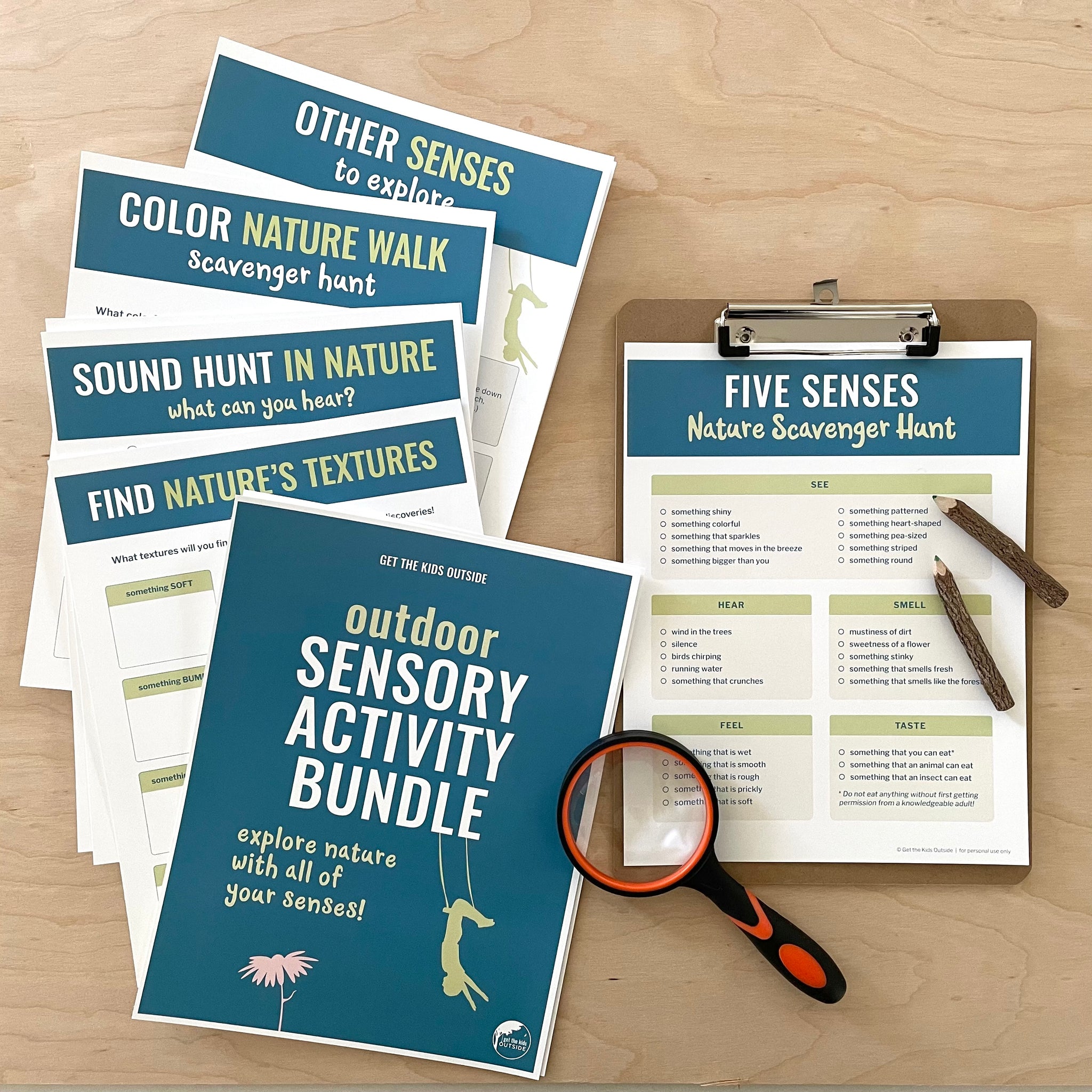 Outdoor Sensory Activity Bundle – Get the Kids Outside