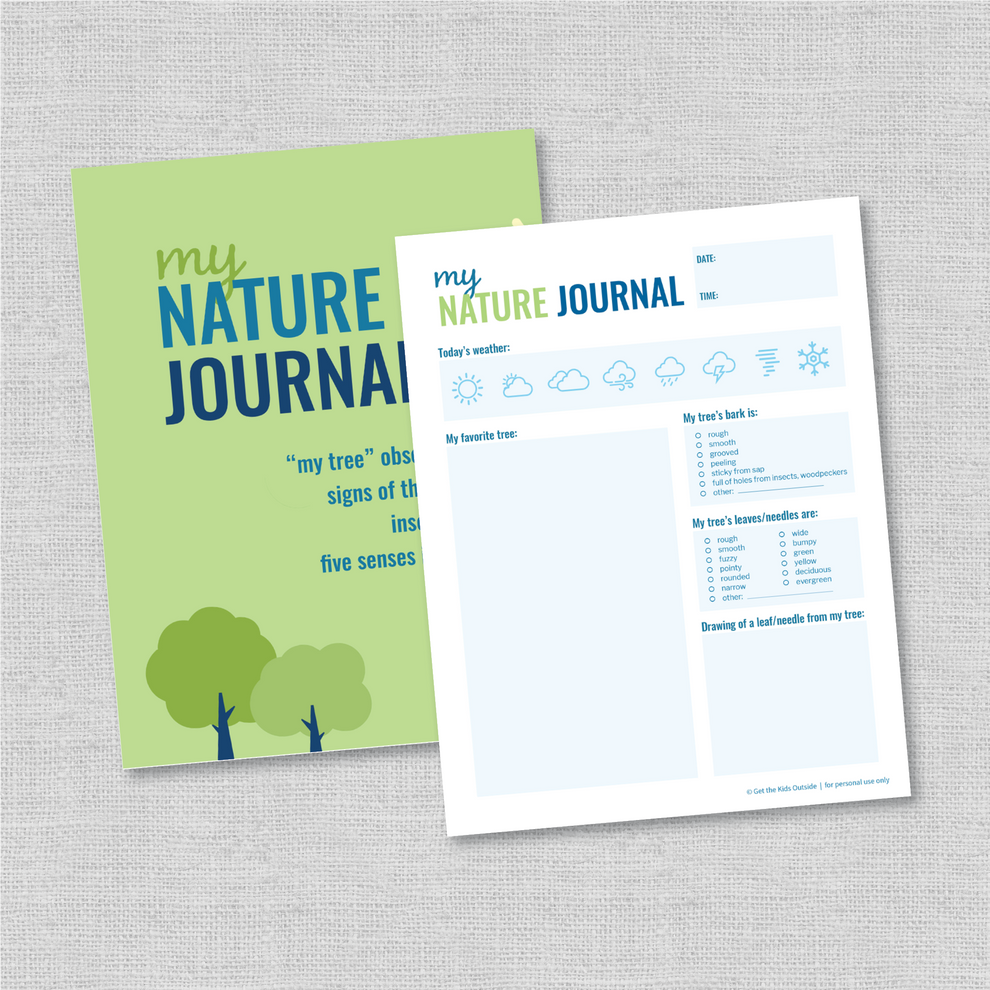 Kids' Nature Journal – Get the Kids Outside