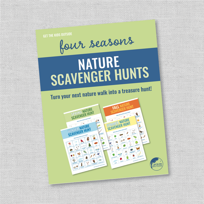 Nature Scavenger Hunts: 4-Season Bundle – Get the Kids Outside
